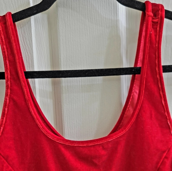 Forever 21 | Tops | Velvet Red Crop Tank | Poshmark